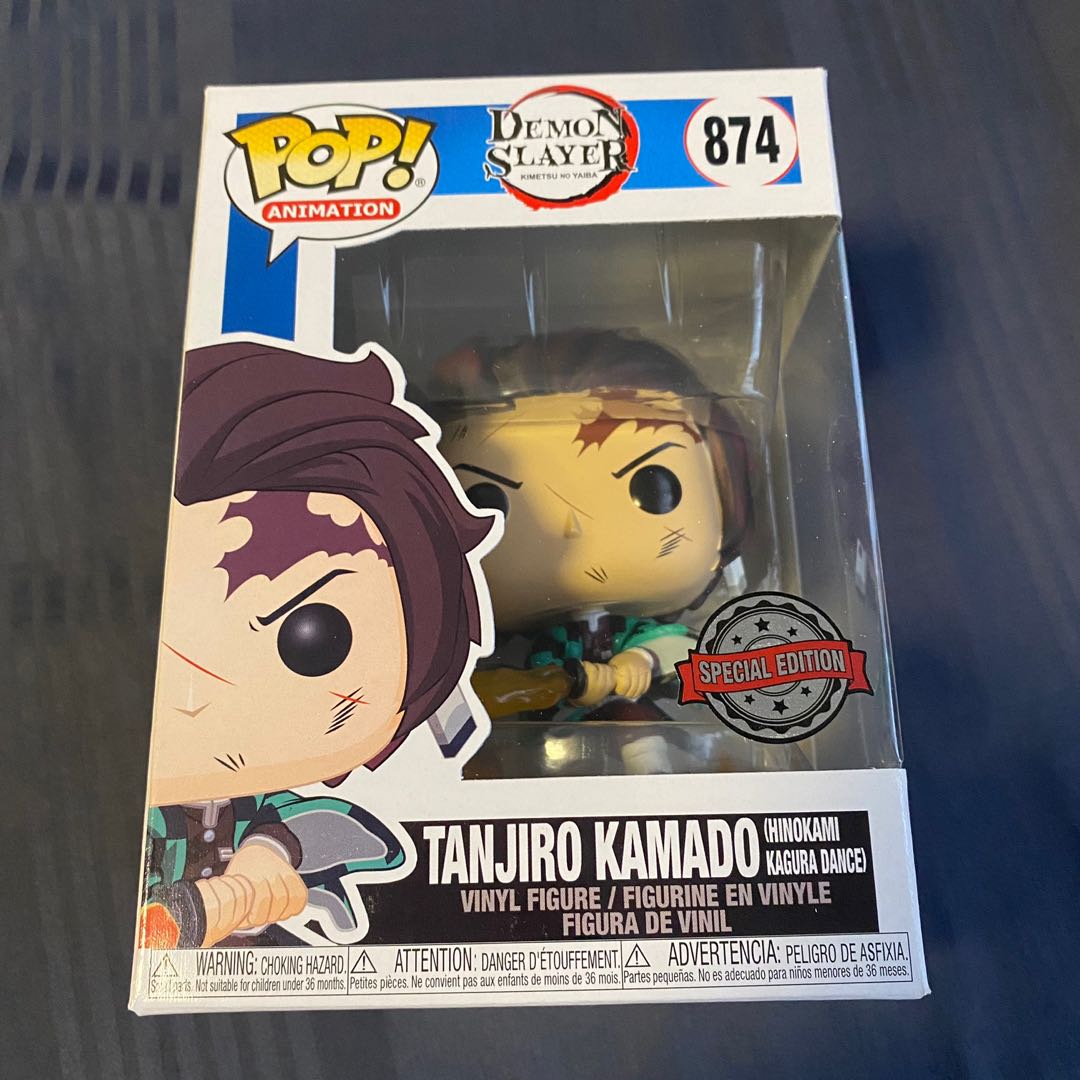 Tanjiro Funko Pop, Hobbies & Toys, Toys & Games on Carousell