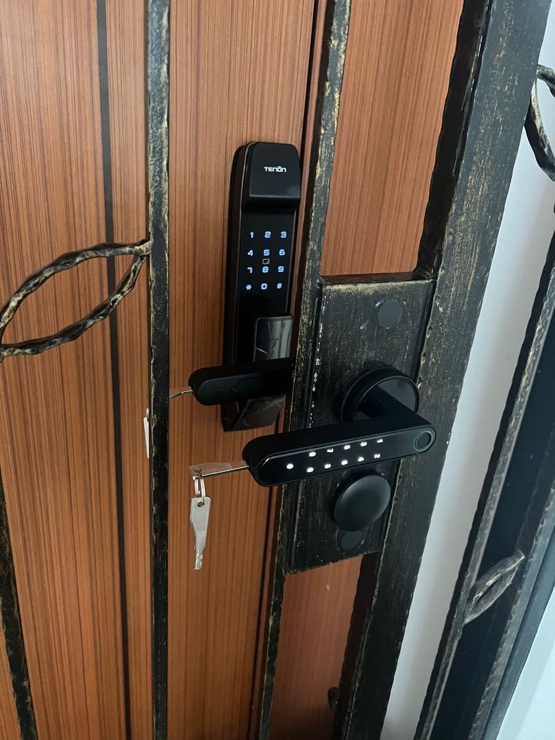 Tenon Smart Lock Bundle DPA02 + DGS12, Furniture & Home Living ...