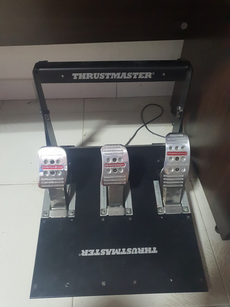 THRUSTMASTER T3PA PRO PEDALS, Video Gaming, Gaming Accessories ...