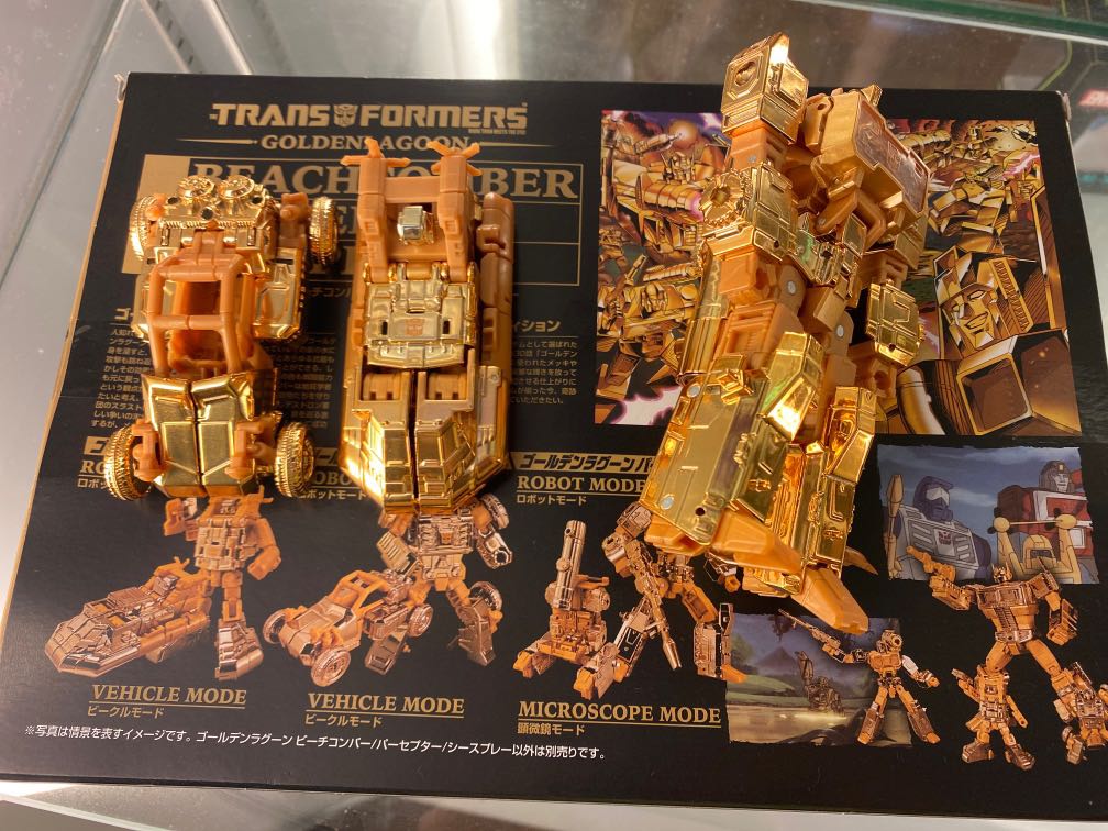 Transformer gold Hasbro figurines, Hobbies & Toys, Toys & Games on ...
