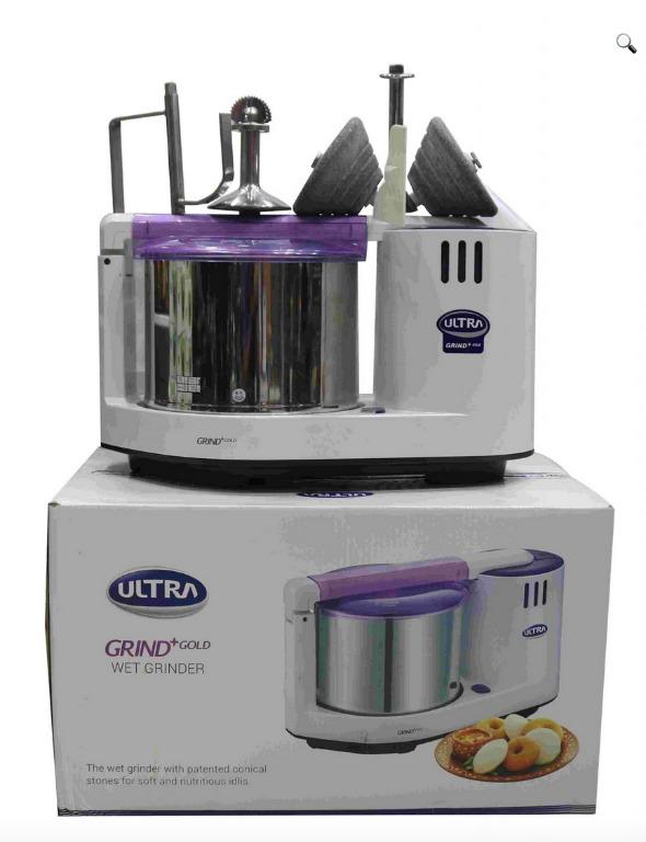Ultra Grind+ Gold 2 L Wet Grinder (Fortune white), TV & Home Appliances ...