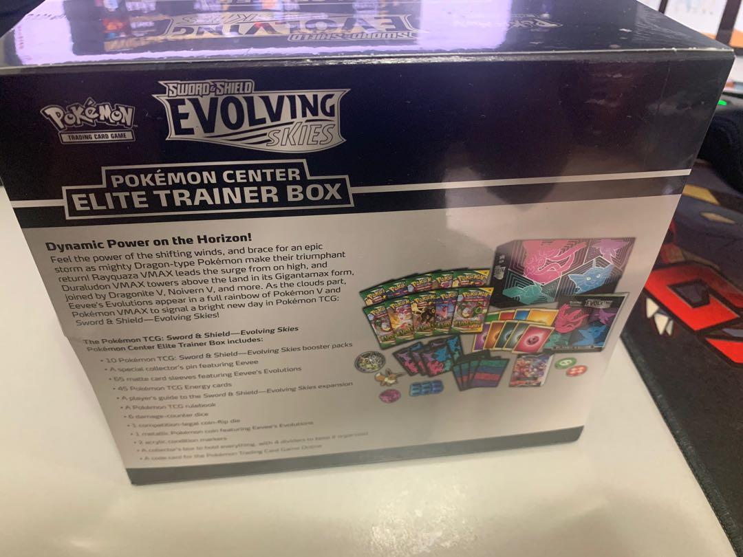 US PC Exclusive Evolving Skies ETB, Hobbies & Toys, Toys & Games on ...