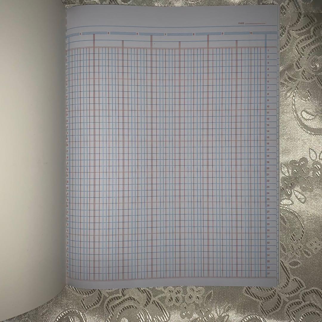 [VALIANT] Columnar Notebook (10 Columns), Hobbies & Toys, Stationary ...