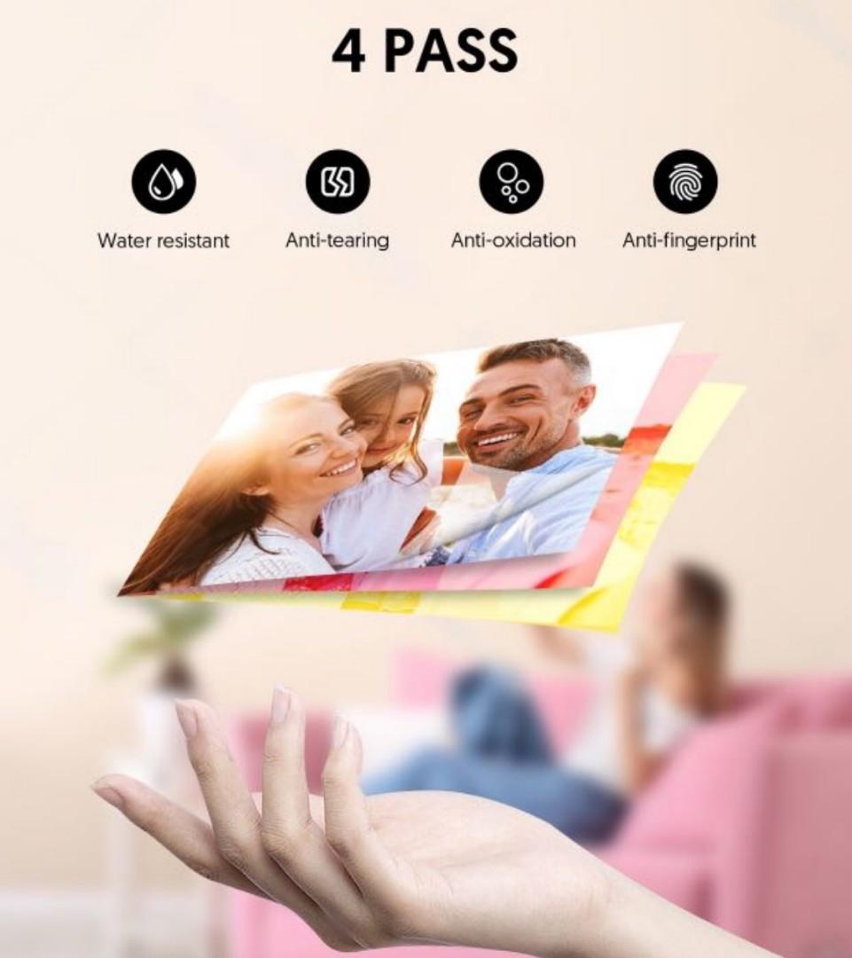 Victure Instant Photo Printer, 4 x 6 Inch, Compatible with iOS ...