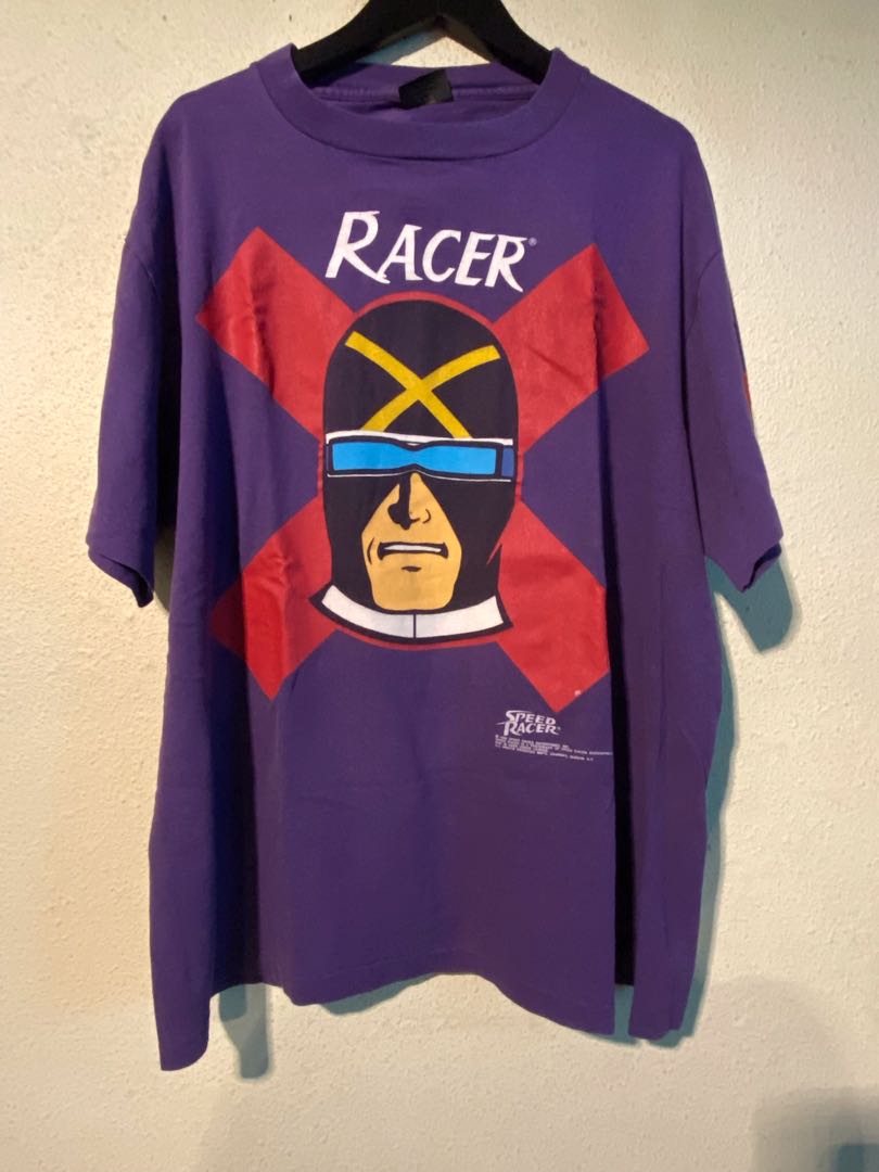 Vintage 1992 racer x t shirt, Men's Fashion, Tops & Sets, Tshirts ...