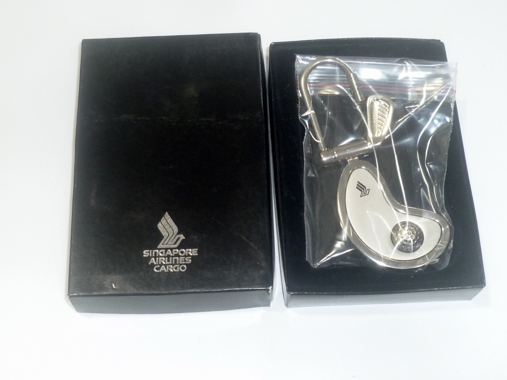 Vintage ! Exclusive Singapore Airlines Cargo "Golf" Design Metal Key ...