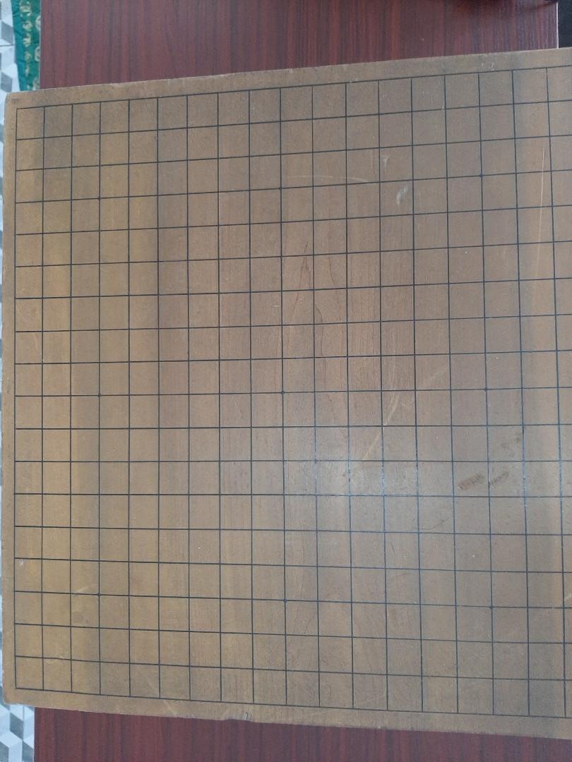Vintage Japan Go Board Table ( Solid Hardwood/ Footed) on Carousell