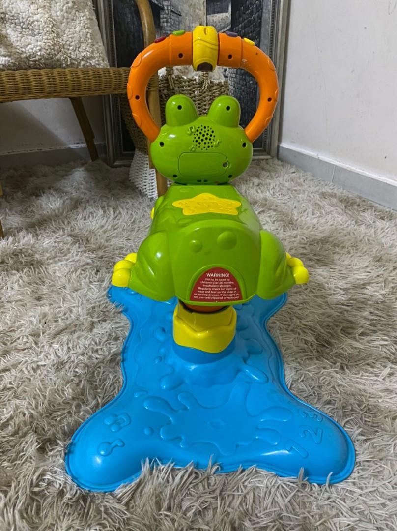 Vtech bounce frog with music, Babies & Kids, Infant Playtime on Carousell