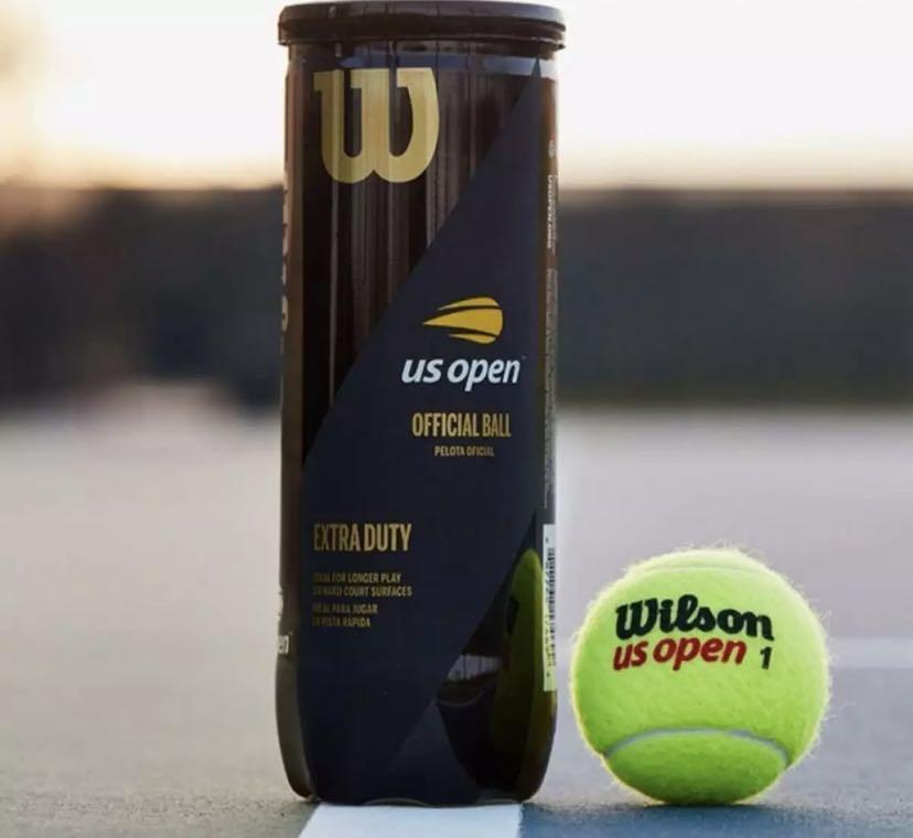 Wilson US Open tennis balls, Sports Equipment, Sports & Games, Racket ...