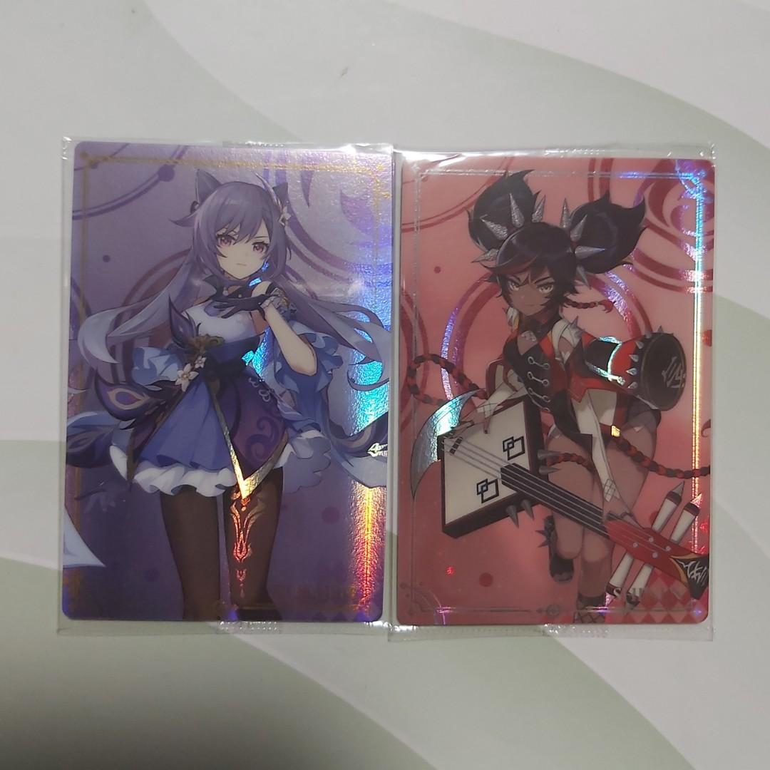 [WTS] Genshin Impact Keqing Xinyan wafer card pc photocard, Hobbies ...