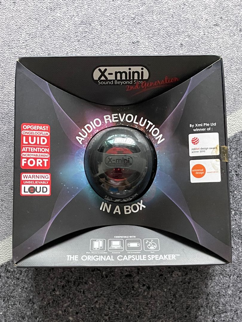 X-mini Xmini II 2nd Generation Capsule Speaker, Audio, Soundbars ...