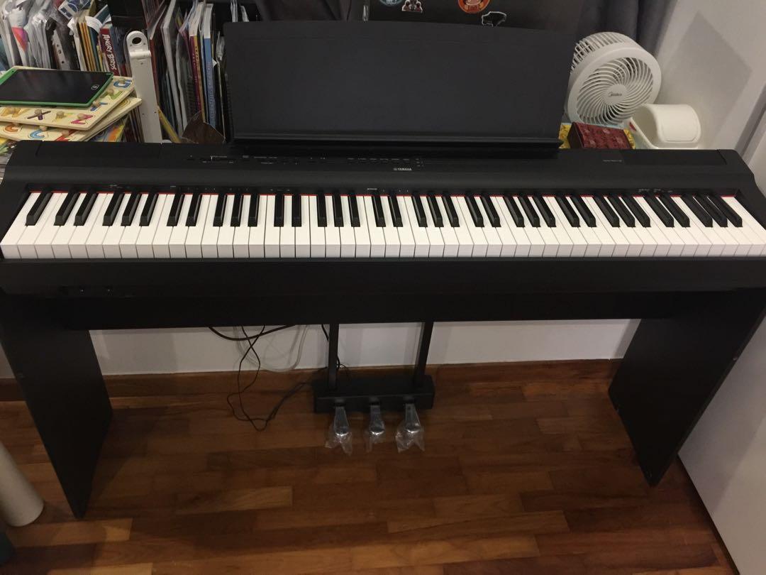 Yamaha P125, Hobbies & Toys, Music & Media, Musical Instruments on ...