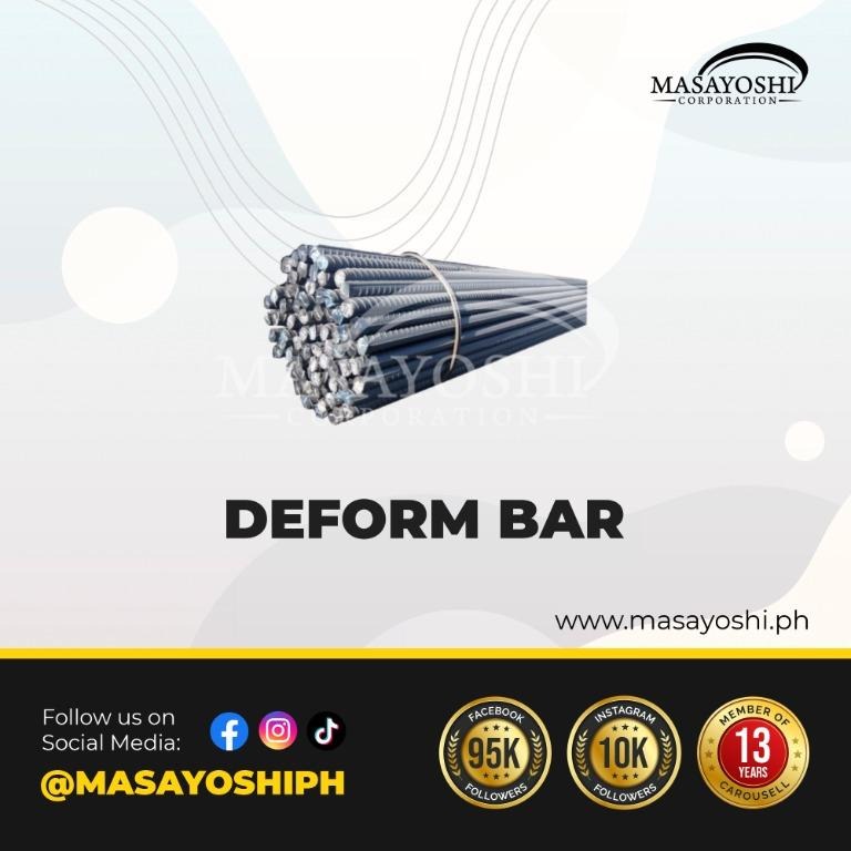 10mm Deformed Bar Grade 40 | Rebar |Reinforced Steel Bars | Steel Bars ...