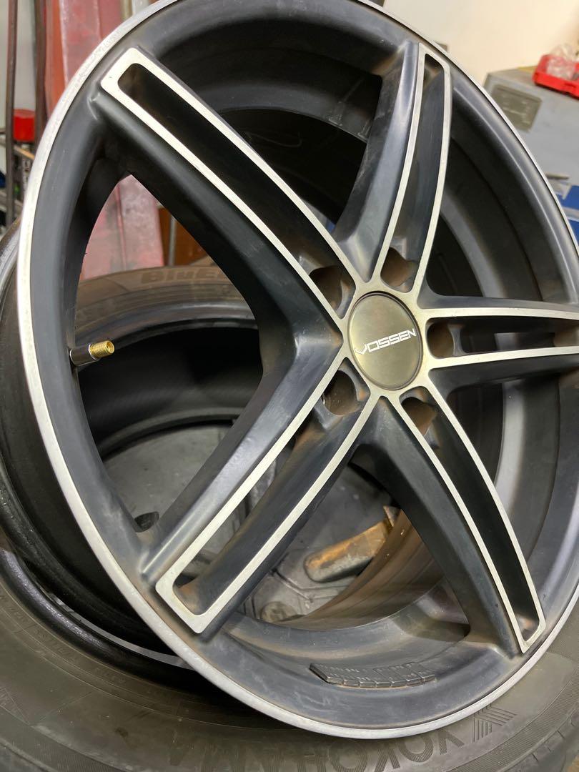 17 Inch Vossen Replica Rims, Car Accessories, Tyres & Rims on Carousell