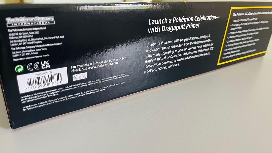 (Nego) 25th Celebrations Anniversary Pokemon Amazon Prime Collection ...