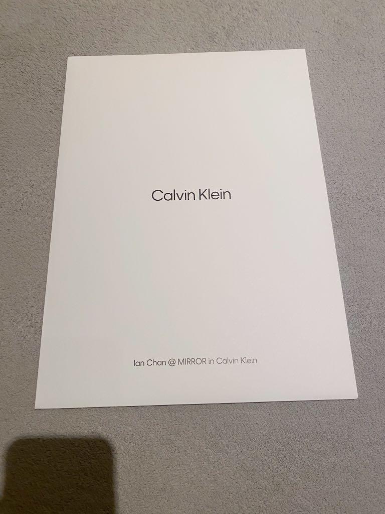 限量珍藏版 Calvin Klein 陳卓賢 硬照特輯 ck Ian chan booklet, 其他, 其他 - Carousell