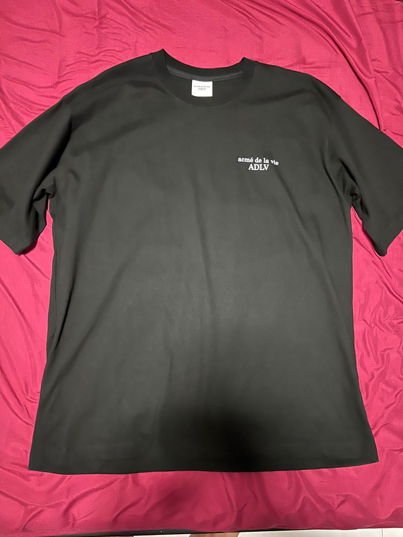 ADLV basic short sleeve tee black, Men's Fashion, Tops & Sets, Tshirts ...