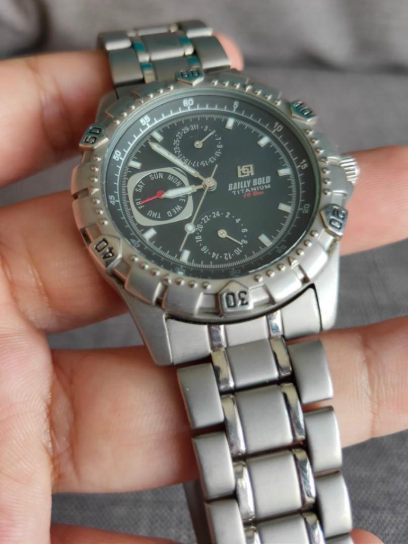 Bailly Bold Titanium, Men's Fashion, Watches & Accessories, Watches on ...
