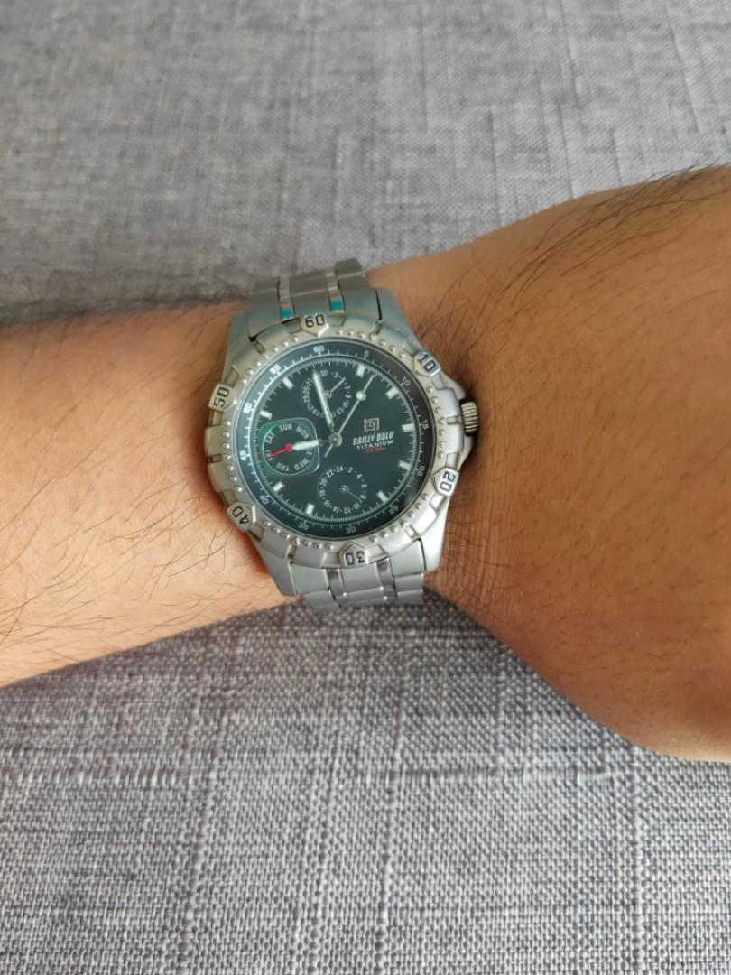 Bailly Bold Titanium, Men's Fashion, Watches & Accessories, Watches on ...