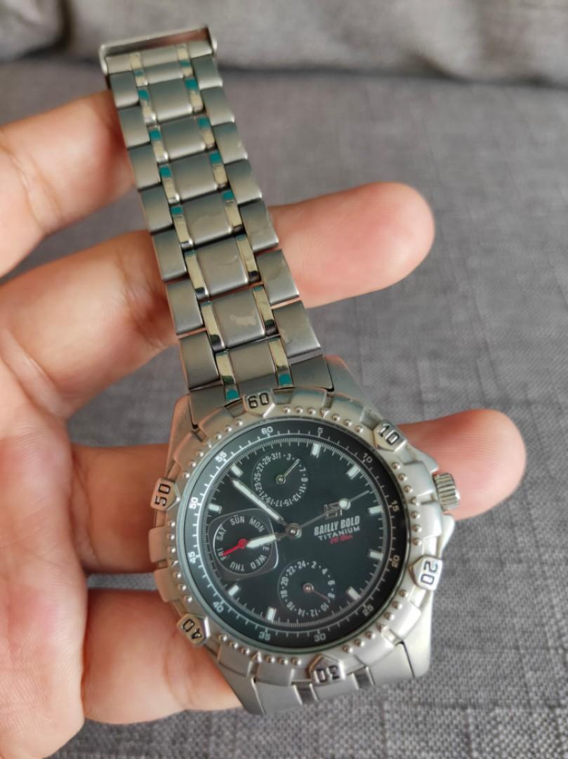 Bailly Bold Titanium, Men's Fashion, Watches & Accessories, Watches on ...