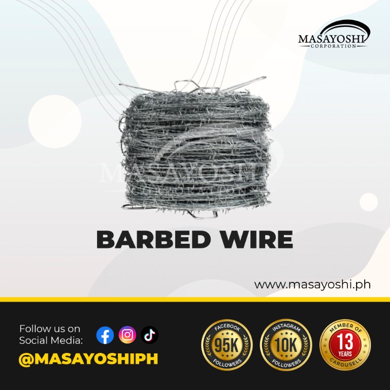 Barbed Wire 130m | Bob Wire | Fencing Equipment | Bobbed Wire | Barb ...
