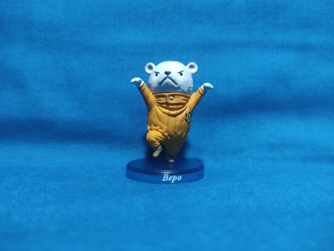 Bepo FC Figure Collection Bandai Mini Figure One Piece Anime, Hobbies ...