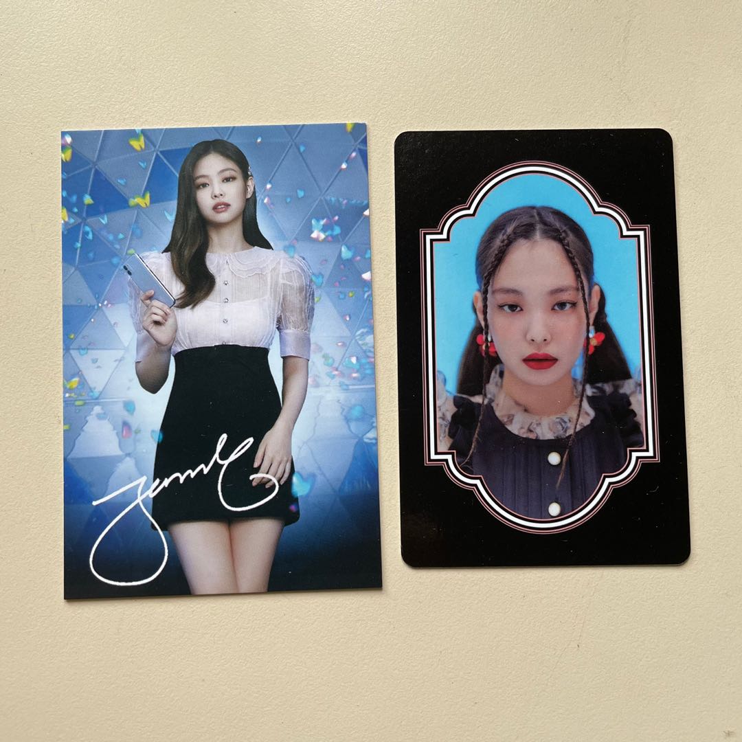 Blackpink Jennie Photocards Set, Hobbies & Toys, Memorabilia ...