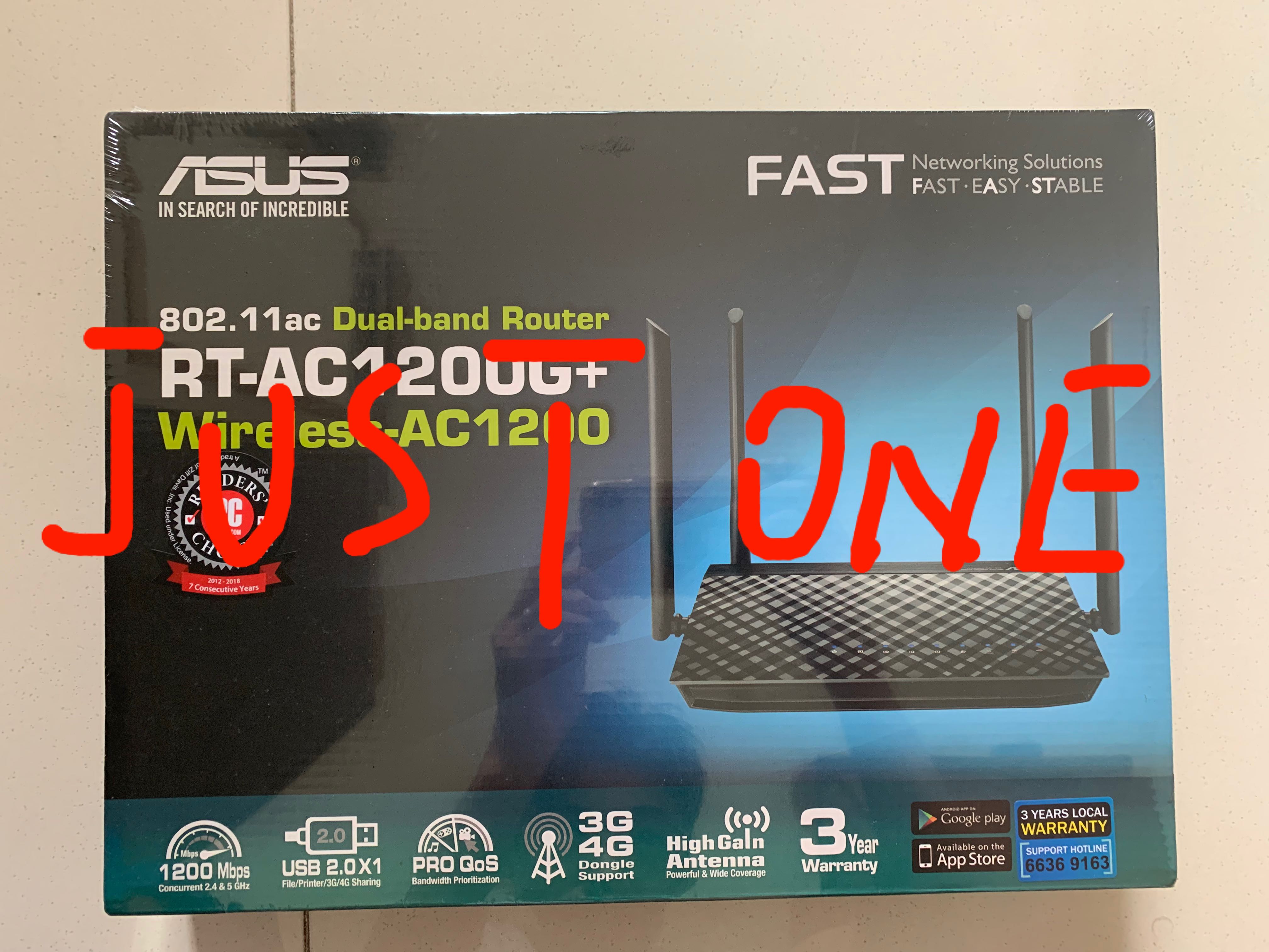 Brand new WIFI Router High Speed 2.4G+5G, Computers & Tech, Office ...