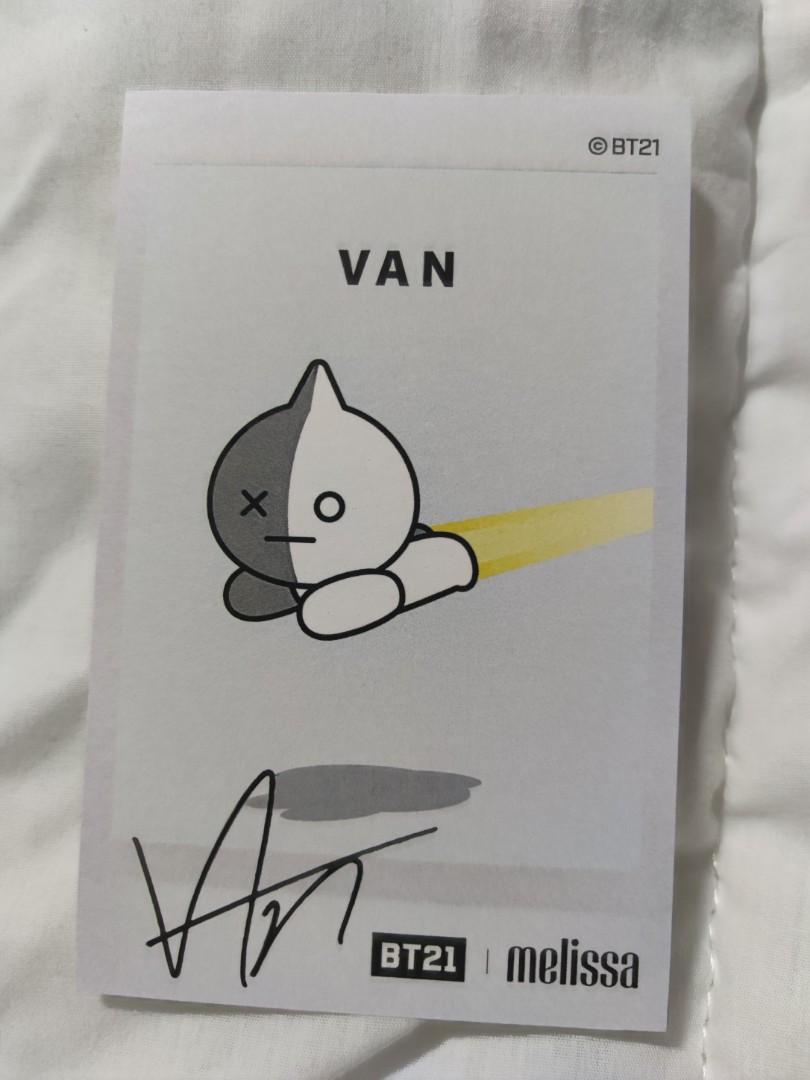BT21 Cards with autographs, Hobbies & Toys, Memorabilia & Collectibles ...