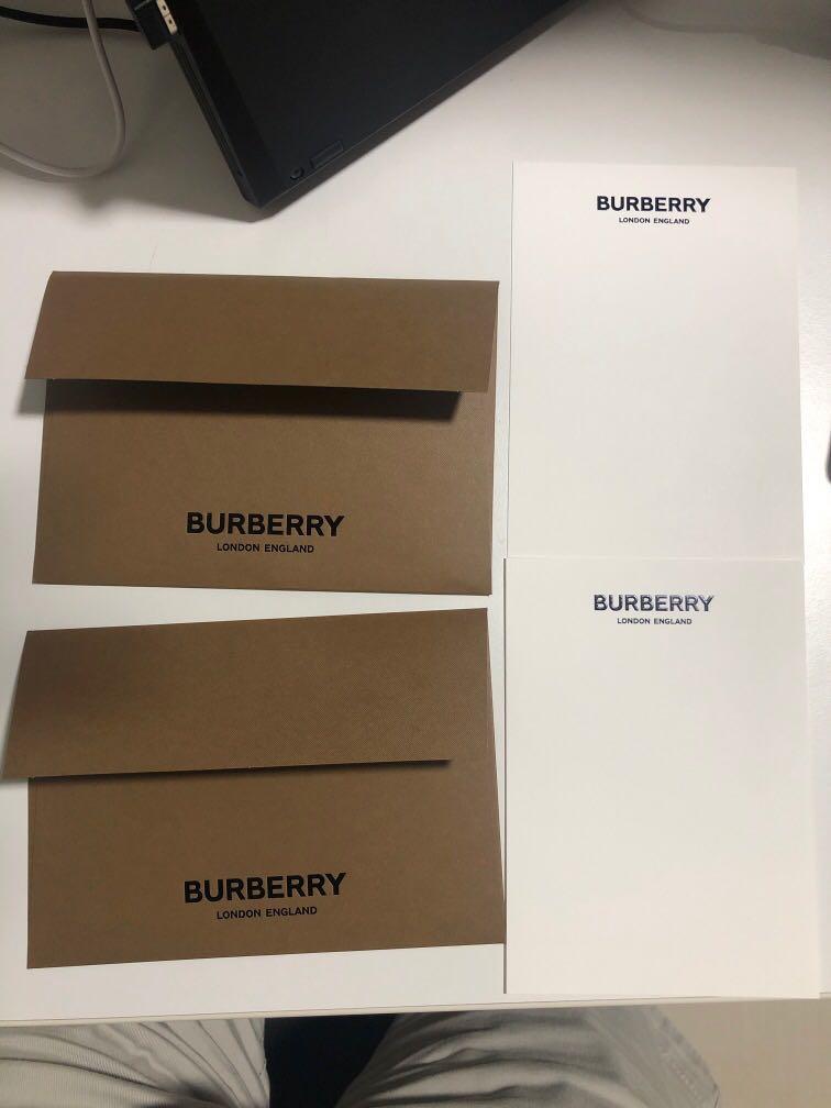 Burberry gift box with gift cards, Women's Fashion, Jewelry ...