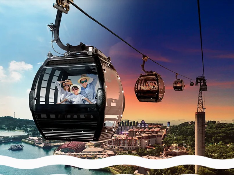 Cable Car Sentosa Line Round Trip - Local Adult (2 PAX), Tickets ...