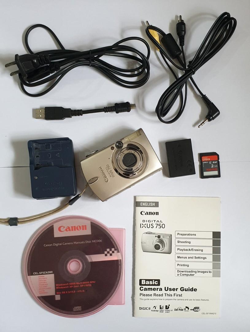 Canon Ixus 750 DigiCam, Photography, Cameras on Carousell