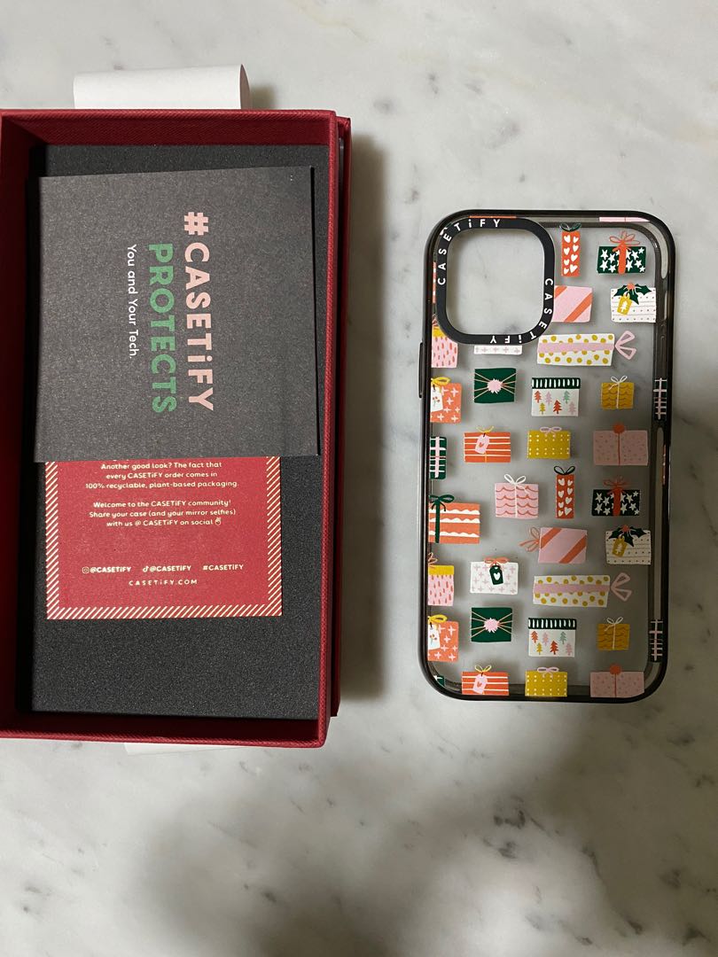 Casetify - IPhone 12 pro impact case (black border), Mobile Phones & Gadgets, Mobile & Gadget ...