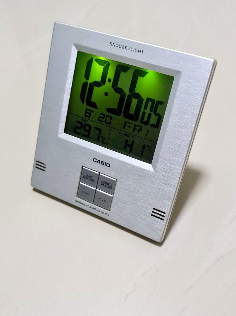 Casio wall or table clock, Furniture & Home Living, Home Decor, Clocks ...