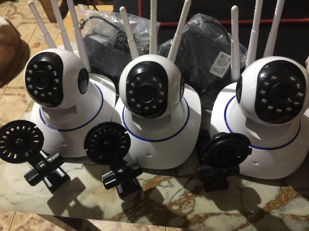CCTV Bundle IP CAM 2MP 1080p Wireless, Furniture & Home Living ...