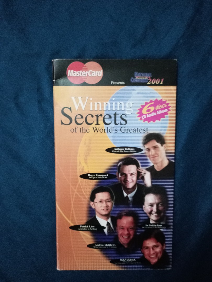 CDs -Winning secrets of world's greatest, Everything Else on Carousell