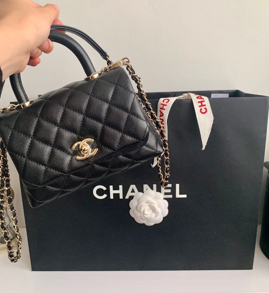 Chanel coco handle extra mini, Women's Fashion, Bags & Wallets, Cross ...