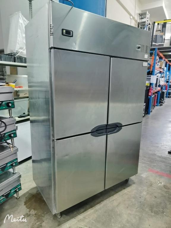 CHILLER 4 DOOR UPRIGHT STANDING 4 DOOR QOOLUX USED, Furniture & Home ...