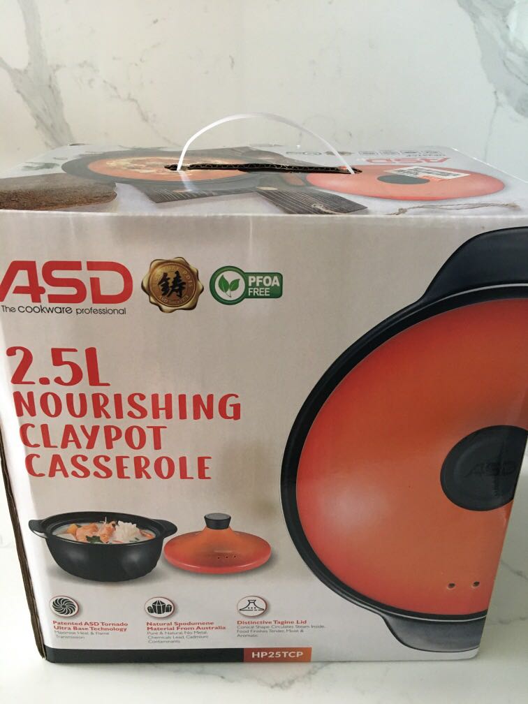 Claypot Casserole (ASD) 2.5L, Furniture & Home Living, Kitchenware ...