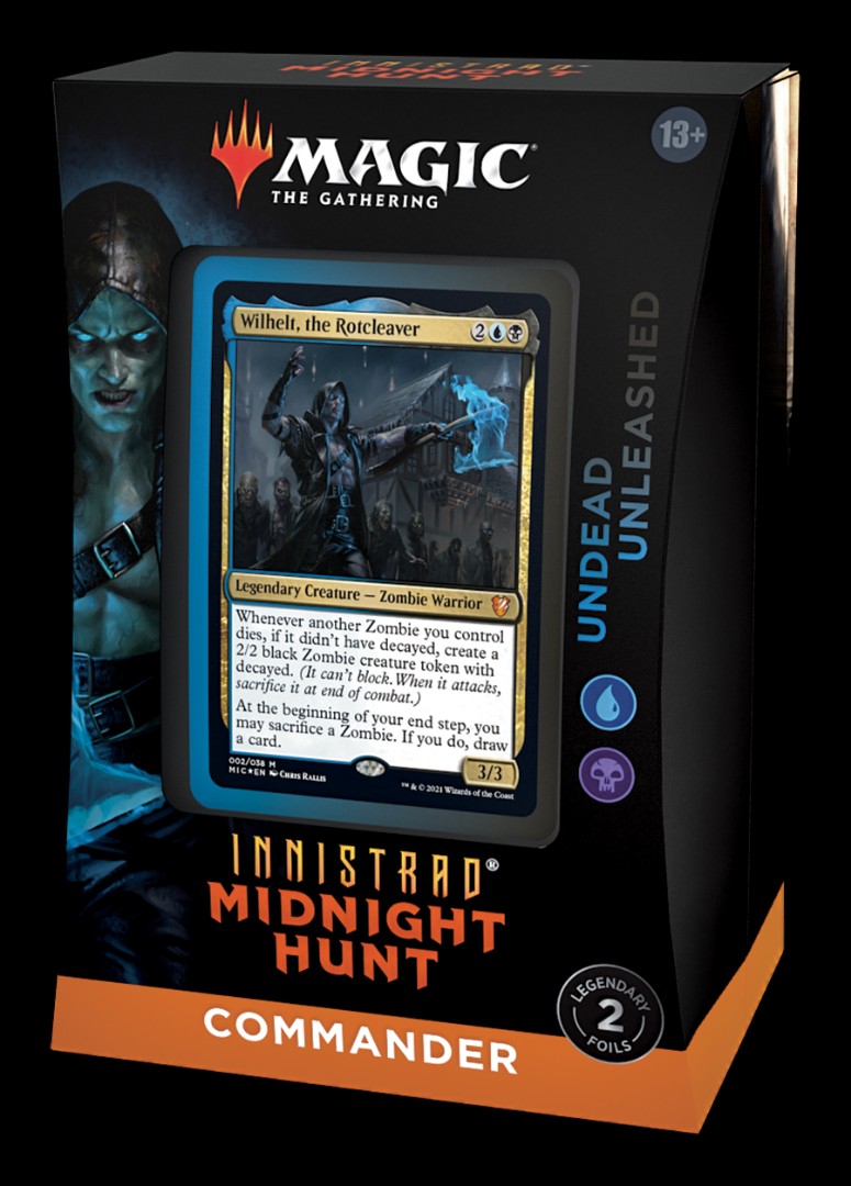 Commander undead unleashed. Midnight hunt magic the gathering 萬智牌 魔法風雲會 ...