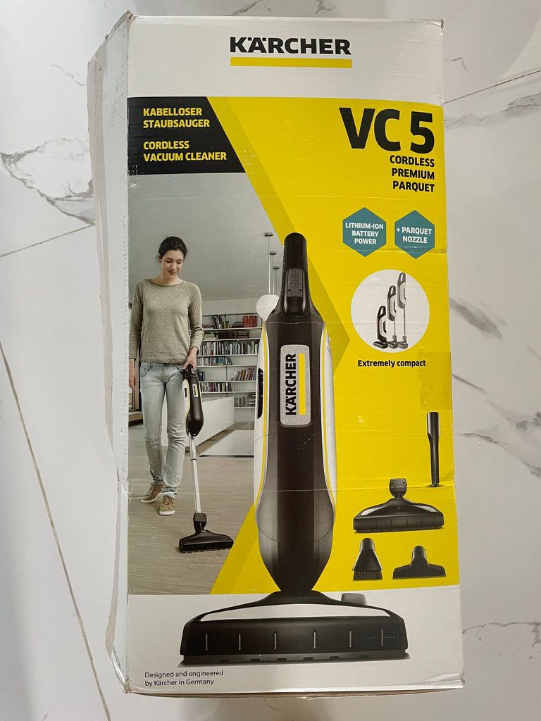 Cordless Vacuum Cleaner Karcher VC5, TV & Home Appliances, Vacuum ...