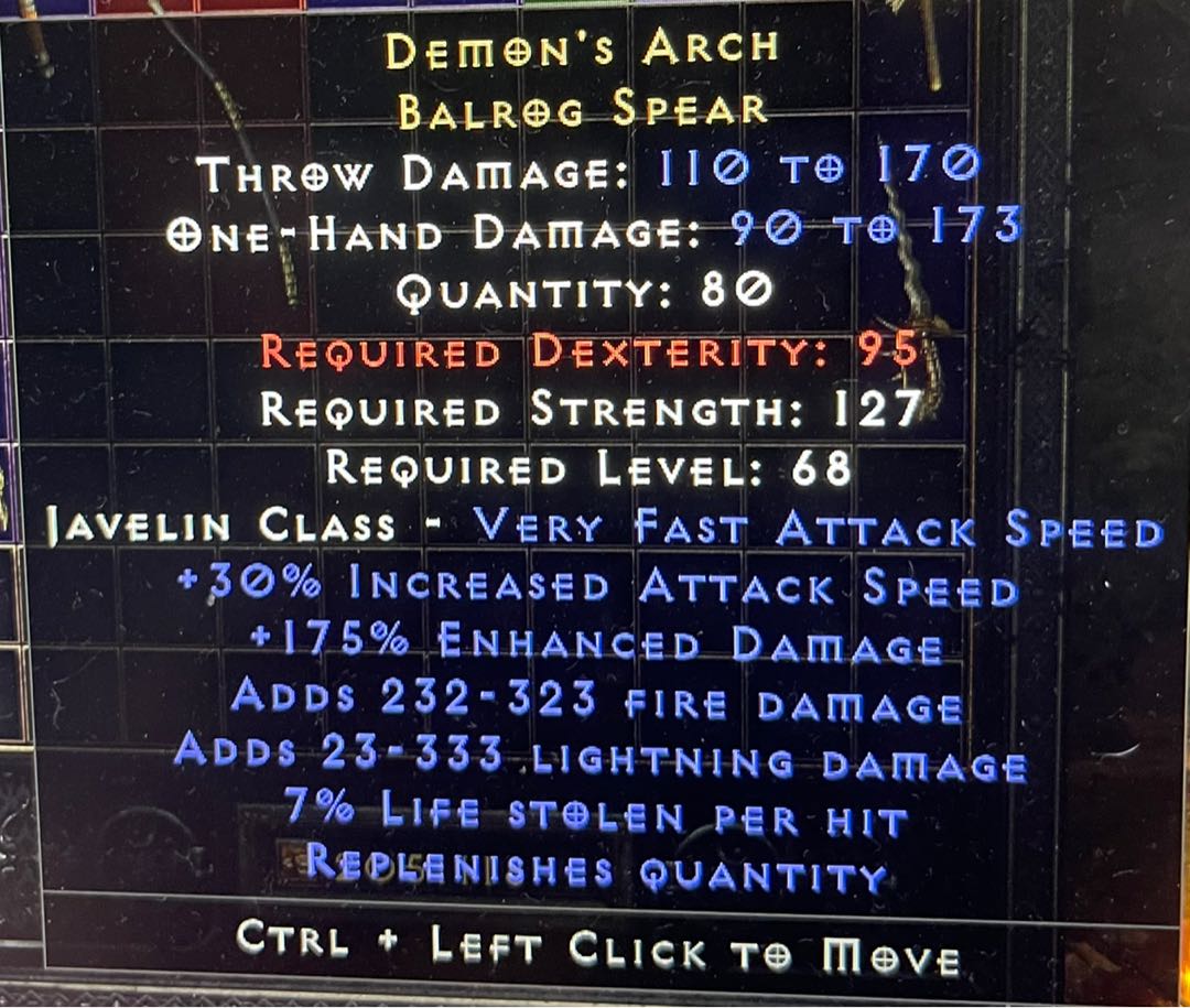 D2R DEMON ARCH PC VERSION, Video Gaming, Gaming Accessories, In-Game ...