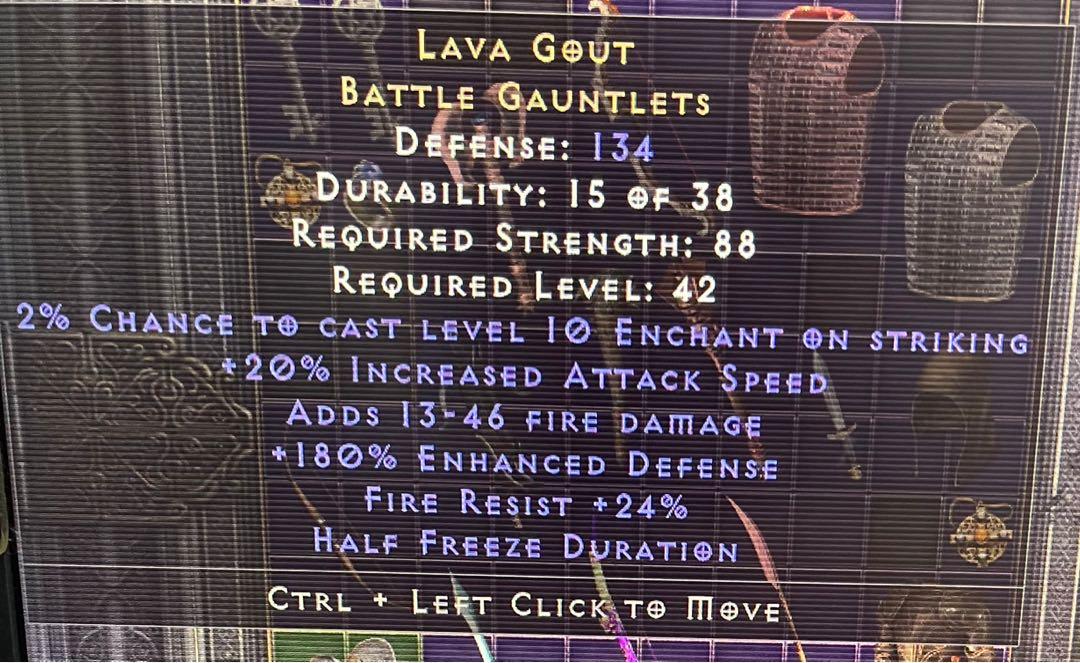 D2R LAVA GOUT PC VERSION**, Video Gaming, Gaming Accessories, In-Game ...