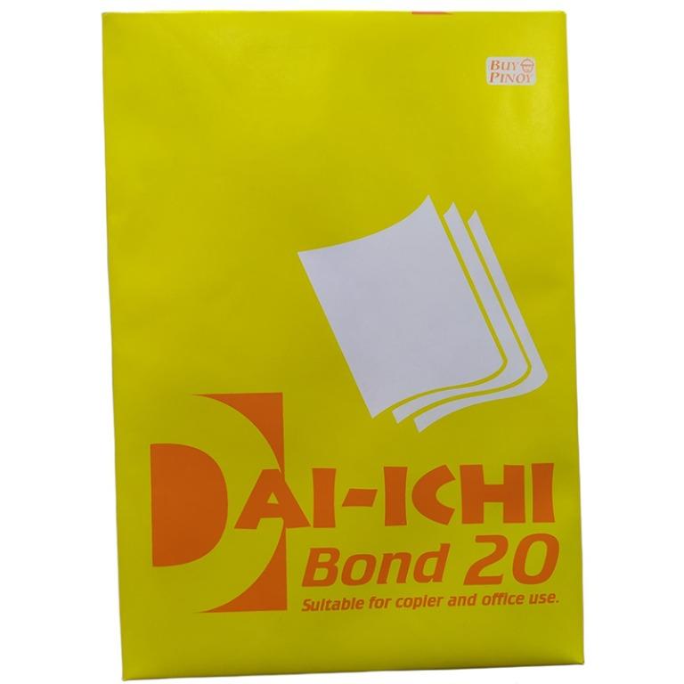 Dai-ichi Bond Paper Substance 20 70 GSM 500pcs A4, Hobbies & Toys ...