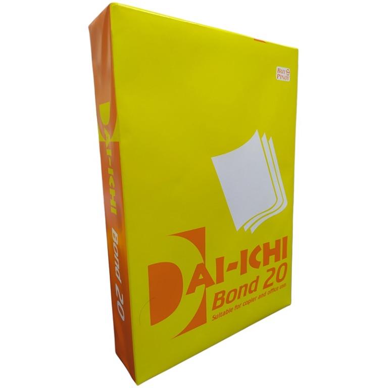 Dai-ichi Bond Paper Substance 20 70 GSM 500pcs A4, Hobbies & Toys, Stationary & Craft ...