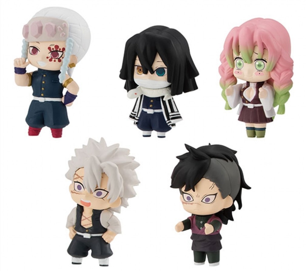 Demon Slayer - Narabundesu Sanemi Shinazugawa / Obani Iguro Mini Fig ...