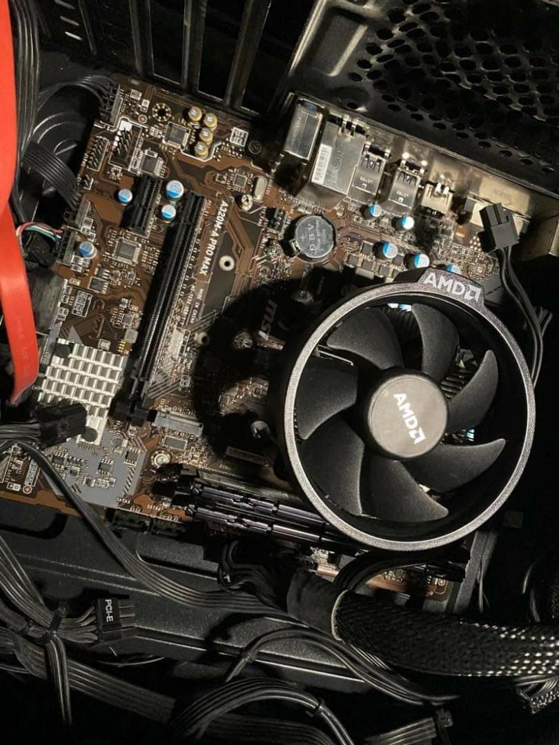 Desktop cpu computer package ryzen 5 3400G 1.5TB HDD, Computers & Tech ...