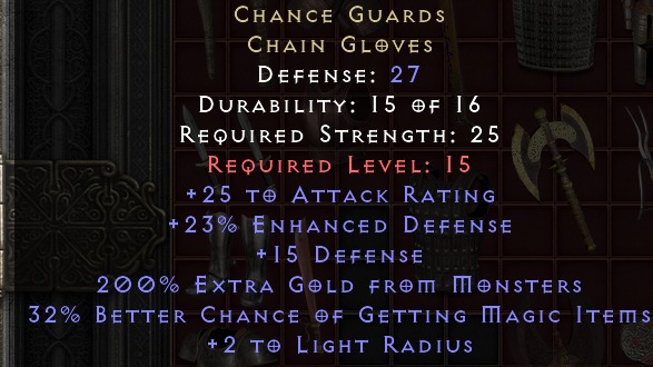 Diablo 2 Resurrected - Chance Guard, Video Gaming, Gaming Accessories ...