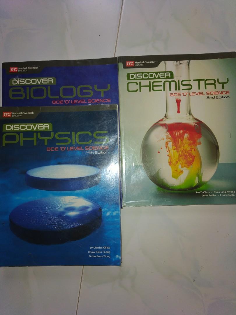 DISCOVER BIO/ CHEM/ PHYSICS GCE O LEVEL TB, Hobbies & Toys, Books ...
