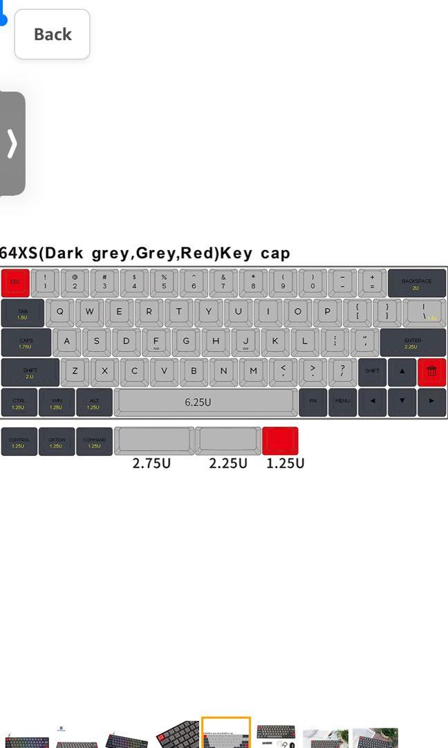 EPOMAKER SKYLOONG SK64 64 Keys Hot Swappable Mechanical Keyboard with ...